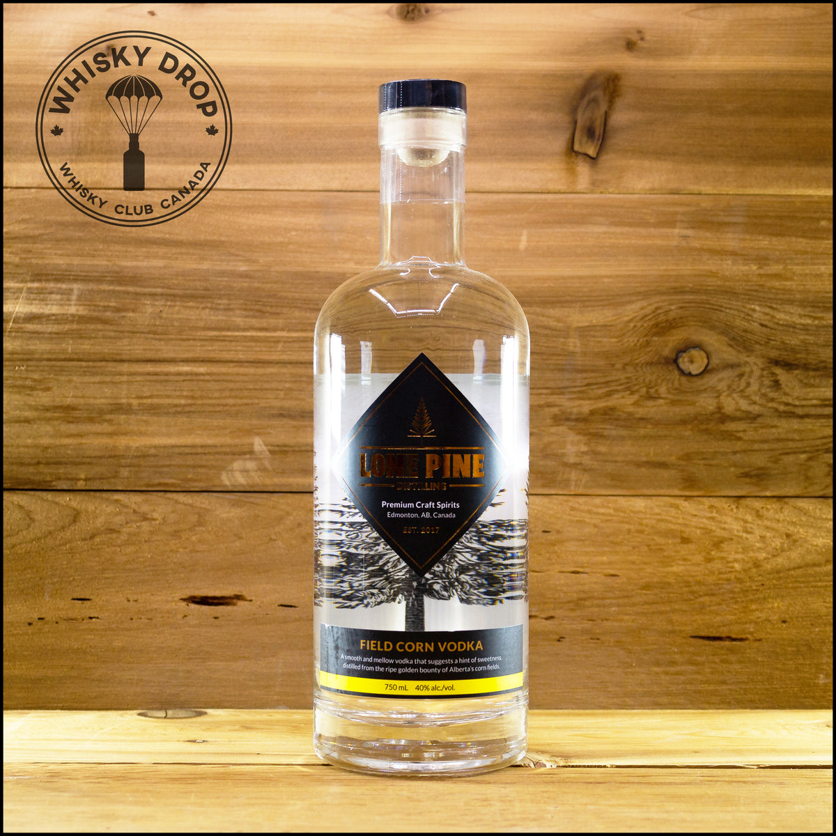 Lone Pine Field Corn Vodka – Whisky Drop