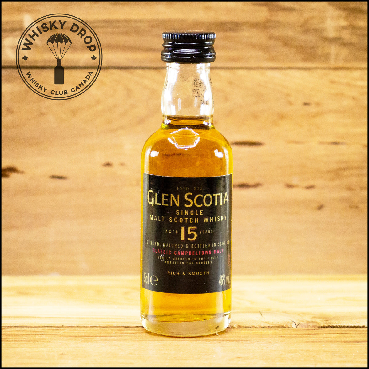 Glen Scotia 15 Year Old 50ML – Whisky Drop